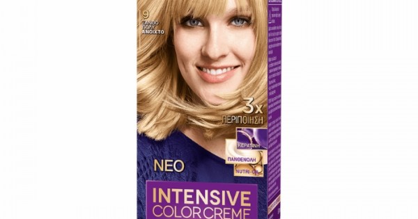 Matu krāsa, PALETTE 9-0,- extra light blonde